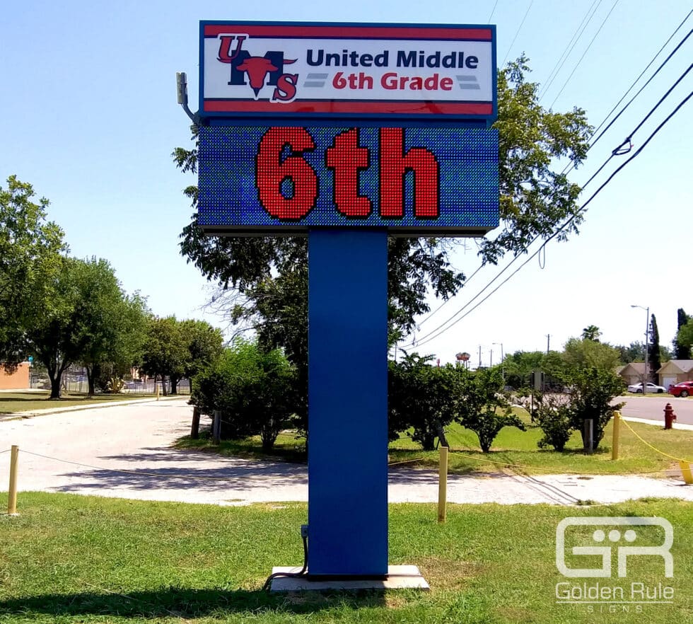 LED School Signs - School Marquee Signs - Digital Signs School