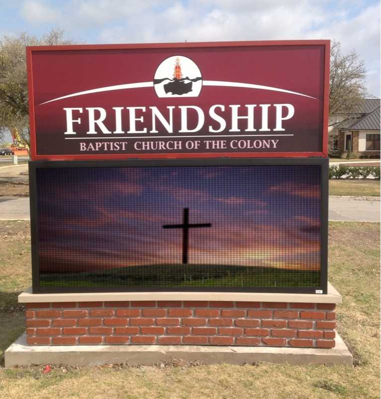 Church Signs - Church Marquee Signs - Church Digital Signs