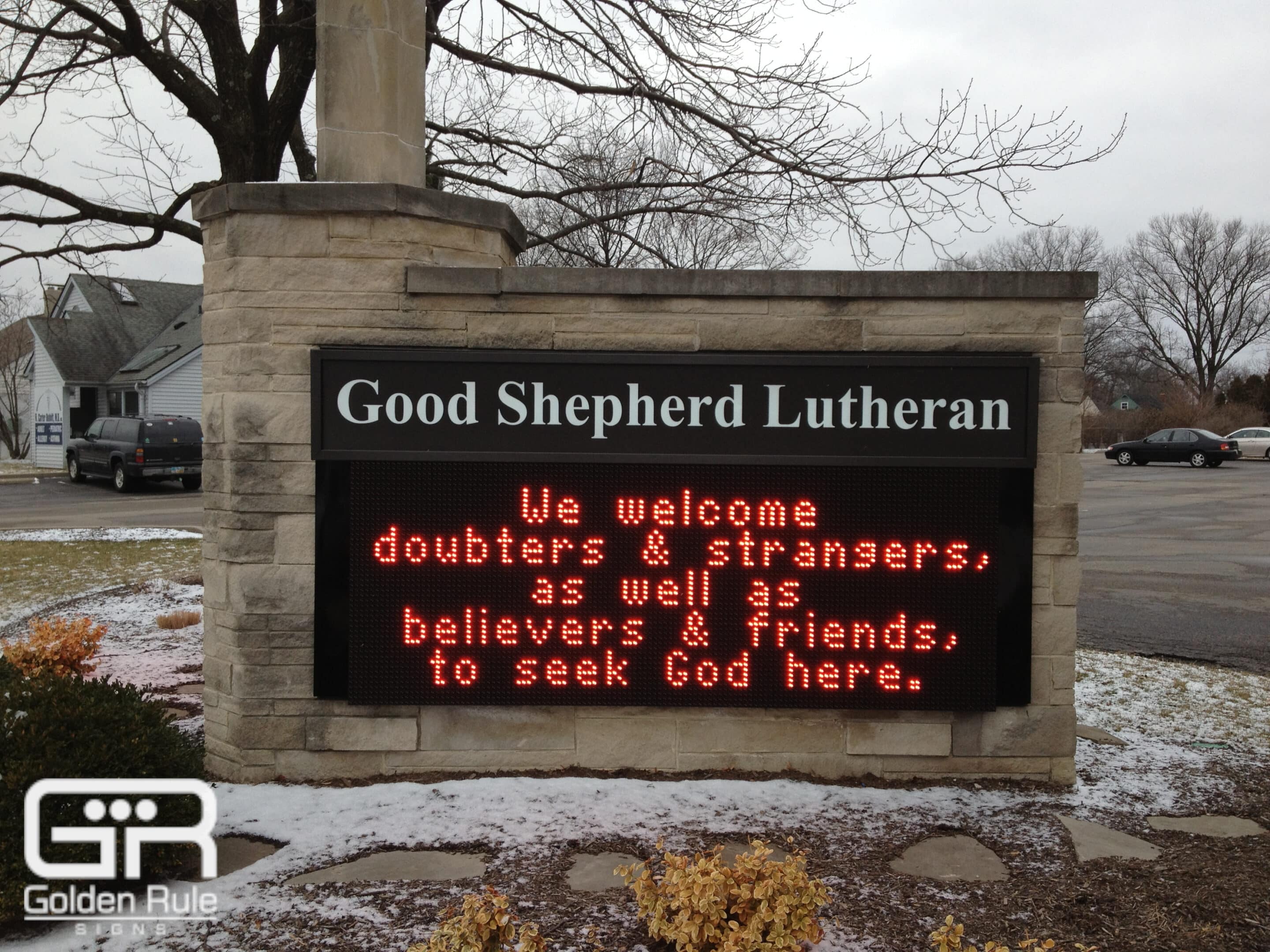 Church Signs - Church Marquee Signs - Church Digital Signs