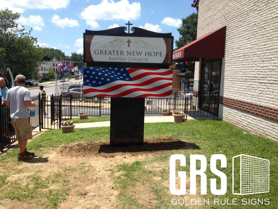 Church Signs - Church Marquee Signs - Church Digital Signs