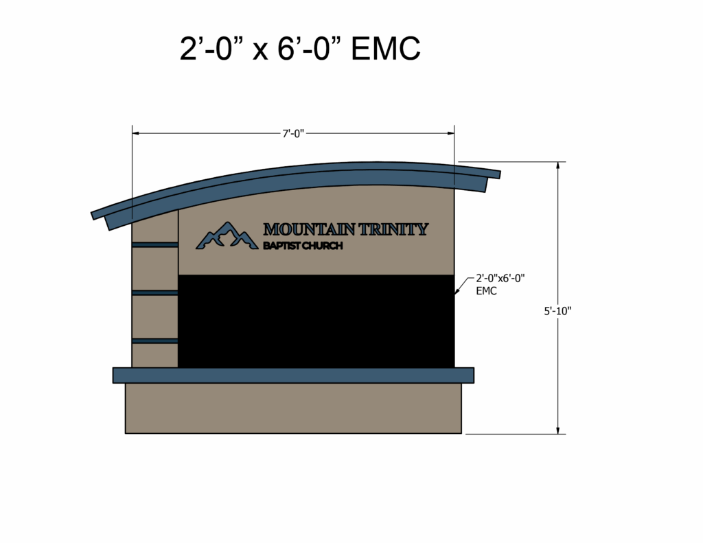 Model 5150 Turnkey Monument: A Complete LED Sign Solution